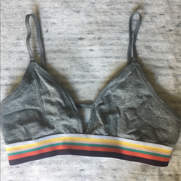 Xhilaration | Intimates & Sleepwear | Xhilaration Rainbow Bralette ...